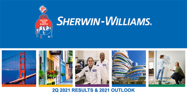 Sherwin-Williams Shares Q2 Financial Results - Paint & Decorating Retailer